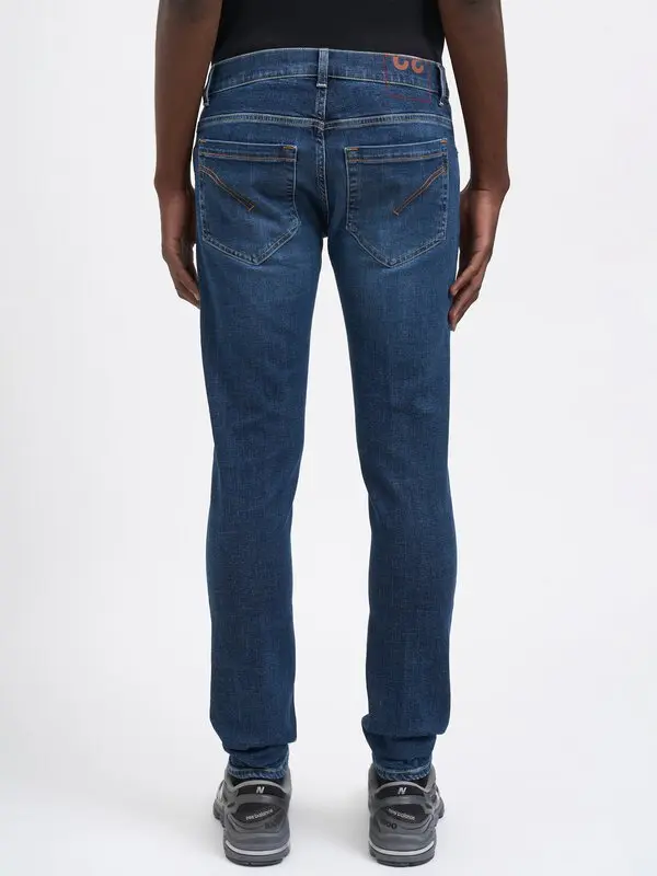 DONDUP Logo Jeans - Black