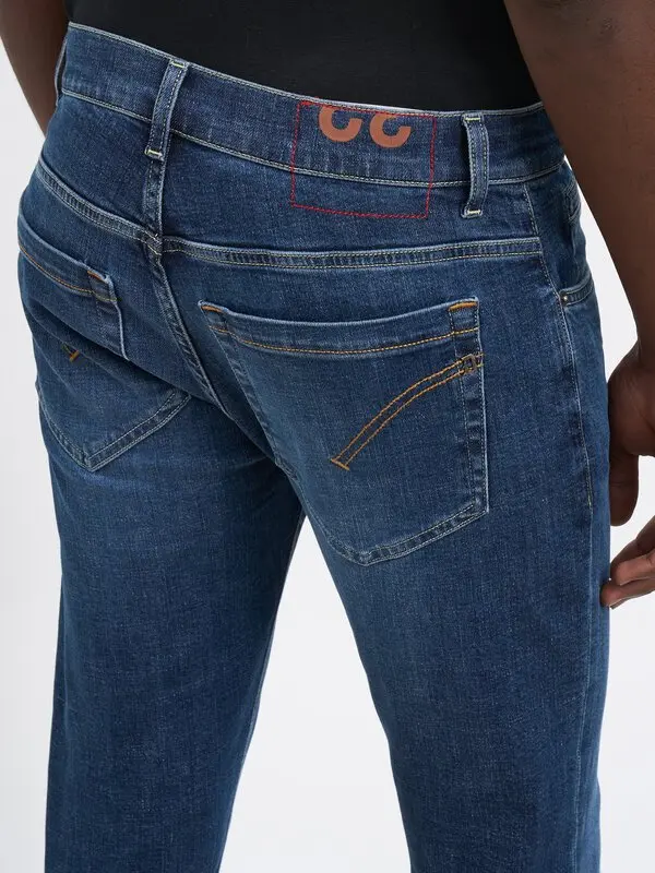DONDUP Logo Jeans - Black