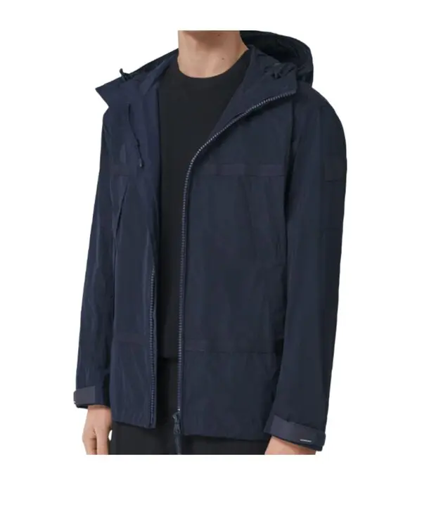 Burberry Hooded Zip-up Jacket