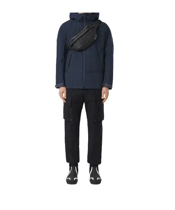 Burberry Hooded Zip-up Jacket