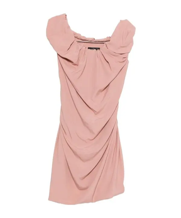 VIVIENNE WESTWOOD Sleeveless Dress With Pleated Details