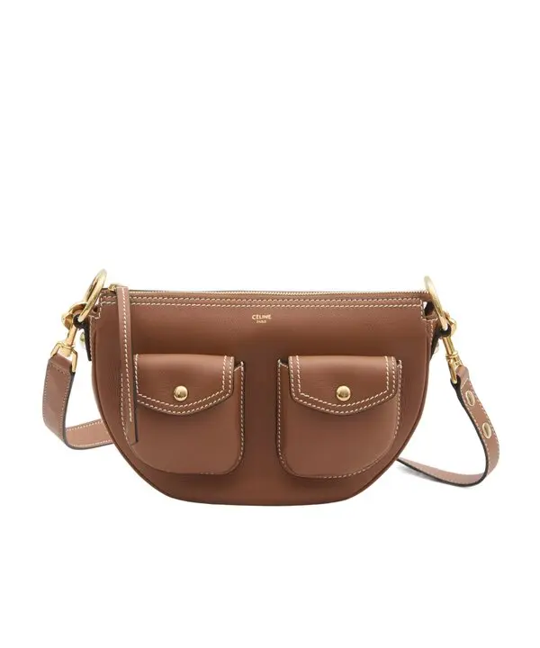 Celine Zip-open Shoulder Bag