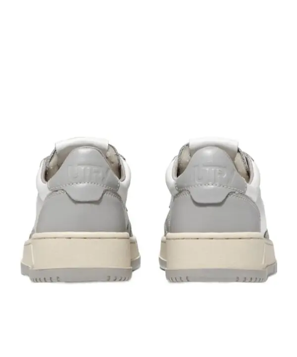 AUTRY Logo Patch Low-top Sneakers - Gray