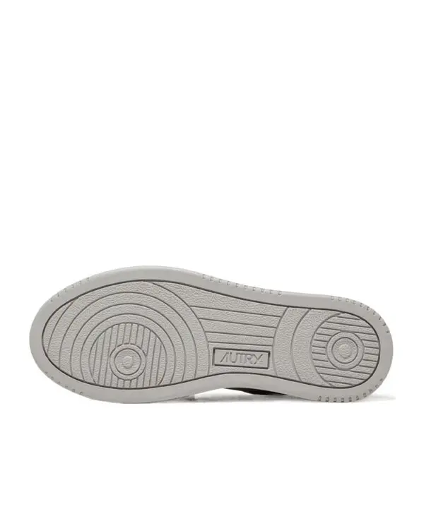 AUTRY Logo Patch Low-top Sneakers - Gray