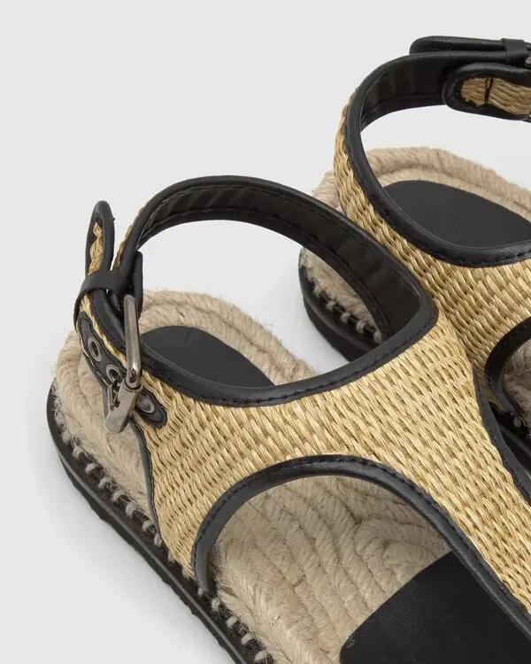 CastaÑer Open Toe Flat Sandals