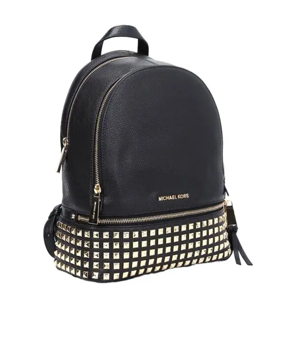 Michael Kors Rhea Studded Backpack - Black