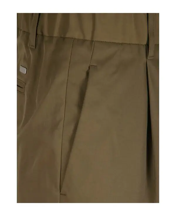 Herno Elastic Waistband Drawstring Trousers