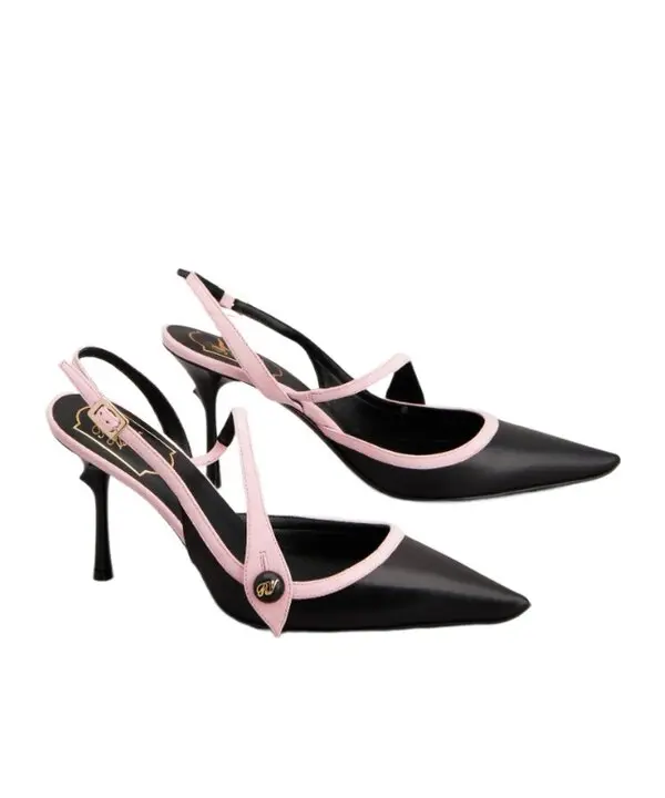 ROGER VIVIER Rose Vivier Slingback Pumps