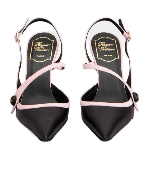 ROGER VIVIER Rose Vivier Slingback Pumps