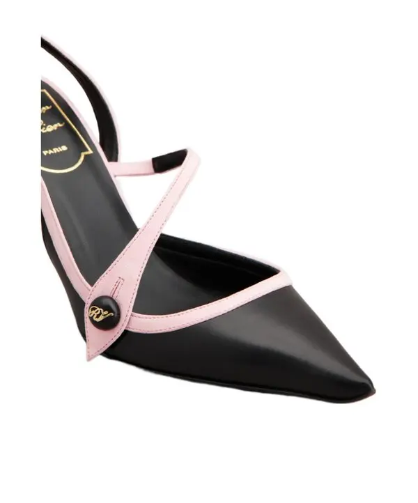 ROGER VIVIER Rose Vivier Slingback Pumps