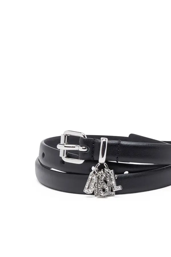 DIESEL® B-charm Loop Buckle Belt
