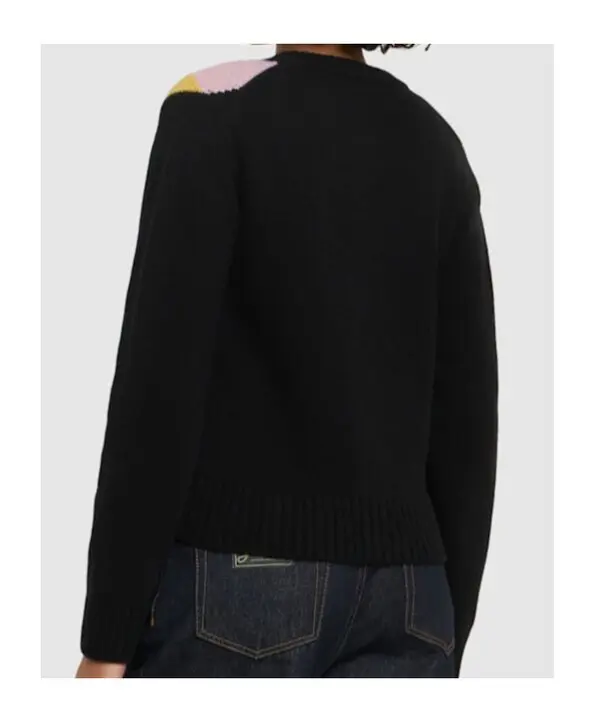 GANNI Argyle Cardigan