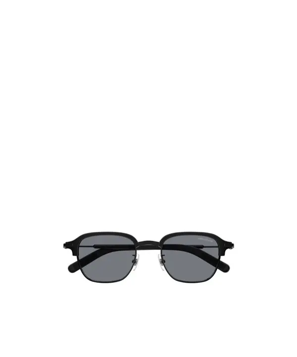 Montblanc Eyewear Square Frame Sunglasses - Black