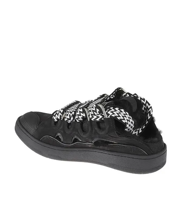 LANVIN Logo Casual Shoes - Black
