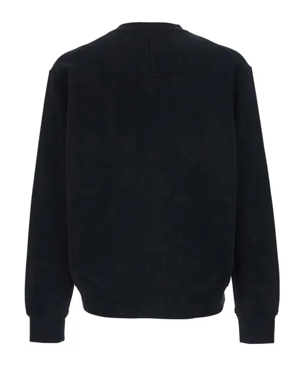 Givenchy Crewneck Sweatshirt With Logo Patch - Black