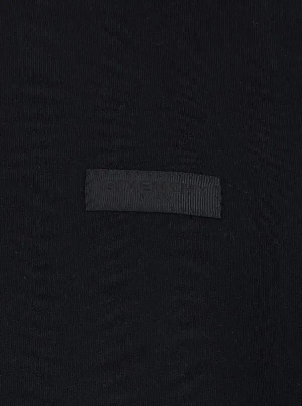 Givenchy Crewneck Sweatshirt With Logo Patch - Black