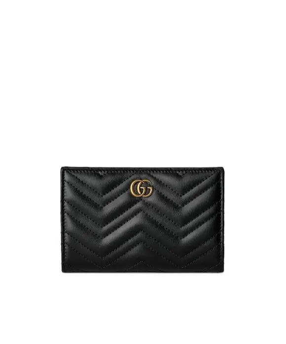Gucci Gg Marmont Wallet - Black