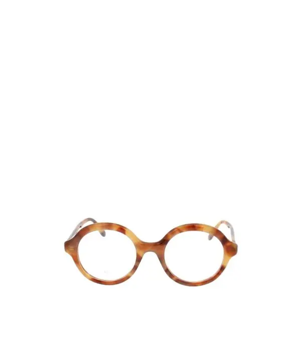 Loewe Round Frame Eyeglasses - Brown