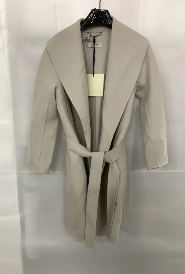 Max Mara Belted Long-sleeved Coat - No