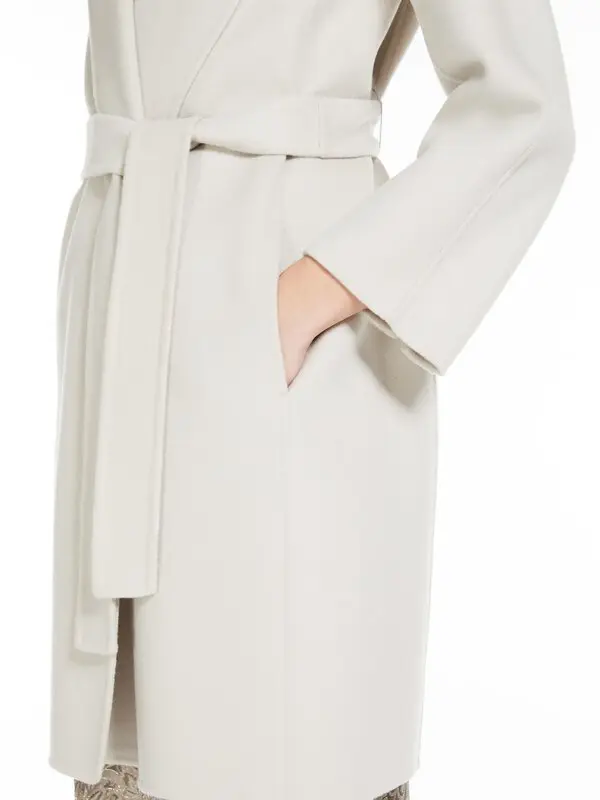 Max Mara Belted Long-sleeved Coat - No