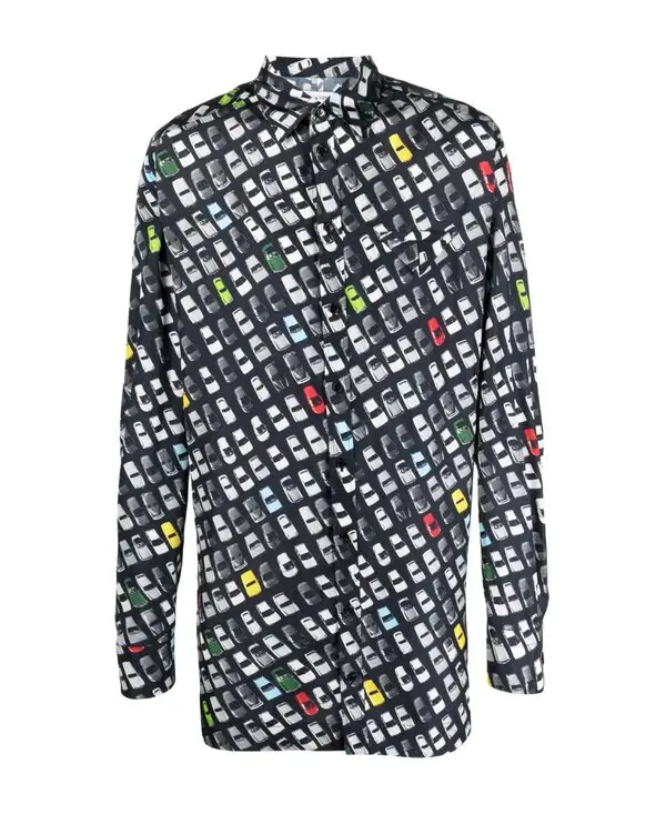 Bottega Veneta Allover Print Shirt