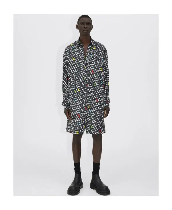 Bottega Veneta Allover Print Shirt