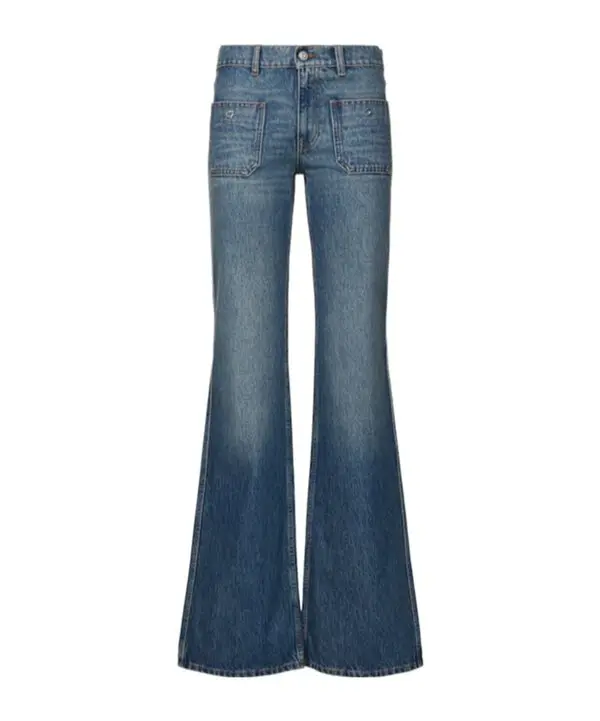 Coperni High-rise Flared Denim Trousers