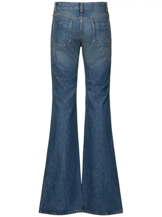 Coperni High-rise Flared Denim Trousers