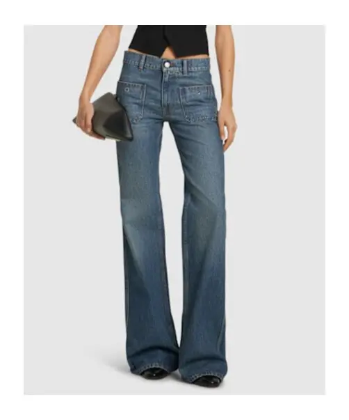 Coperni High-rise Flared Denim Trousers