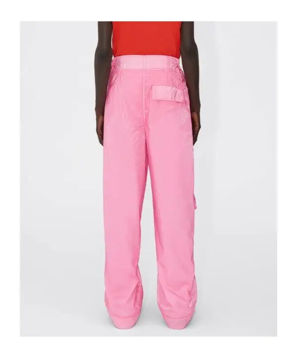 Bottega Veneta Logo Button Open And Close Casual Pants