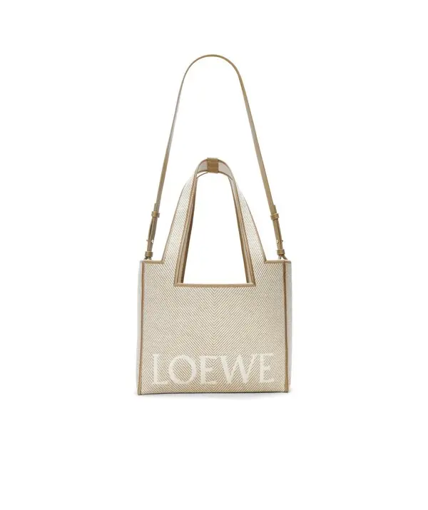 Loewe Medium Jacquard Canvas Tote