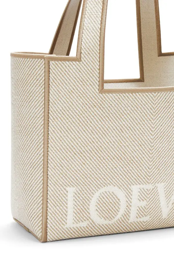 Loewe Medium Jacquard Canvas Tote