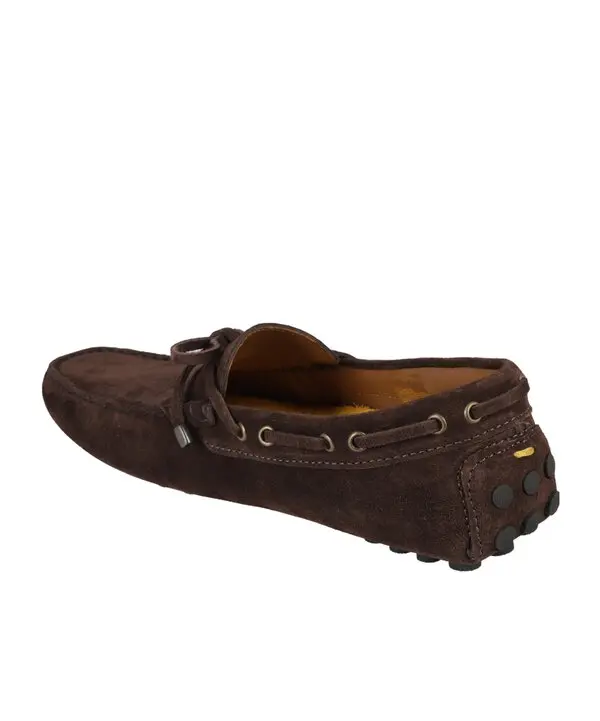 DOUCAL'S Suede Slip-on Loafers