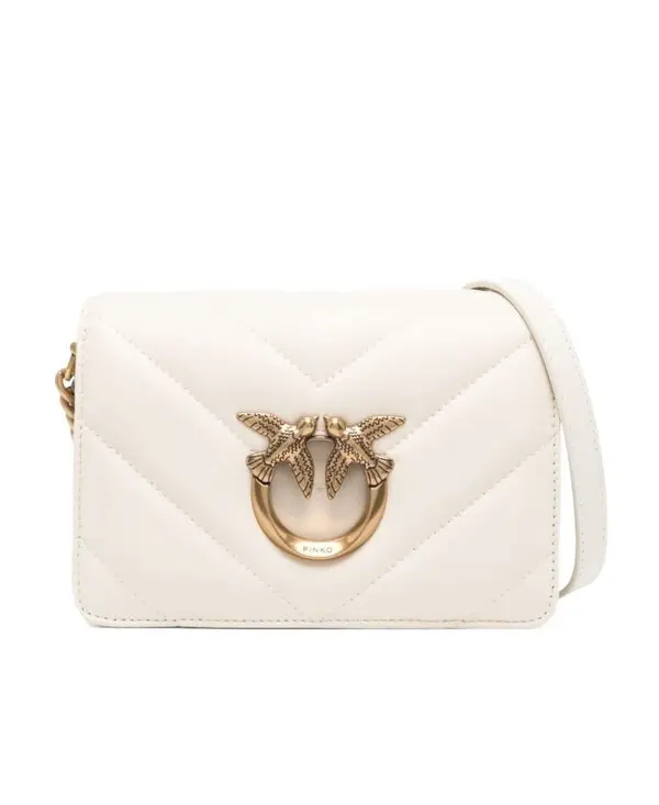 Pinko Love Click Logo-engraved Mini Crossbody Bag