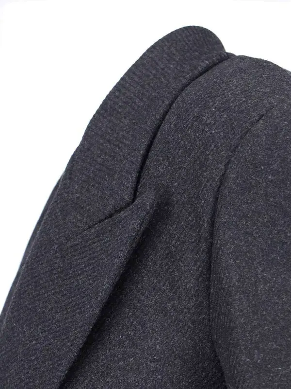 THE ROW Hariet Double-breasted Mid-length Coat