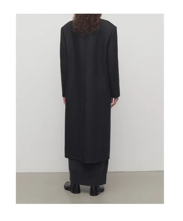 THE ROW Hariet Double-breasted Mid-length Coat