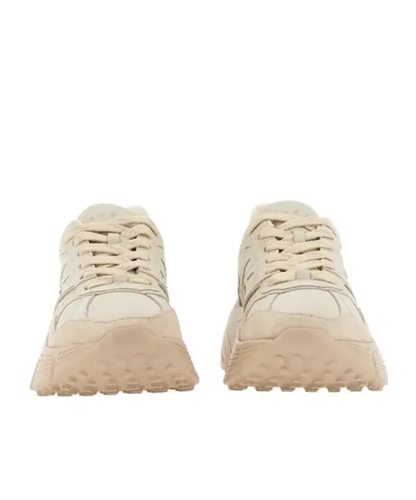 Hogan Platform Lace-up Sneakers - Nude