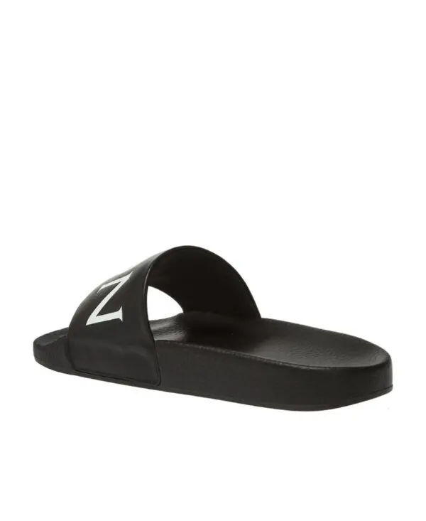 Moncler Logo Embossed Slides