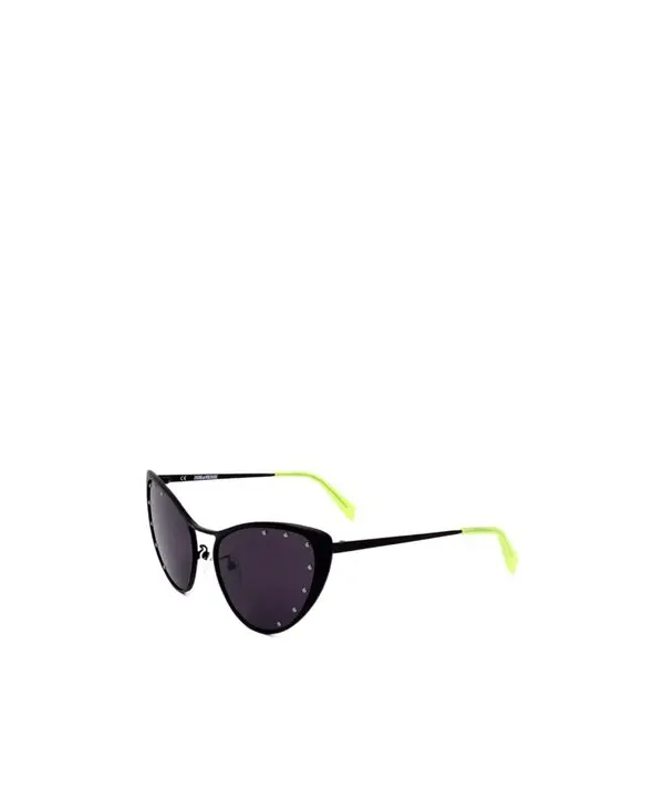 Zadig&Voltaire Cat Eye Frame Sunglasses With Embellishments