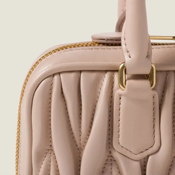 Miu Miu Arcadie Matelassé Nappa Leather Mini Bag