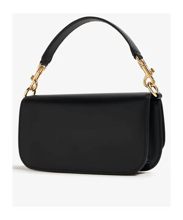 Dolce & Gabbana Logo Plaque Shoulder Bag - Black