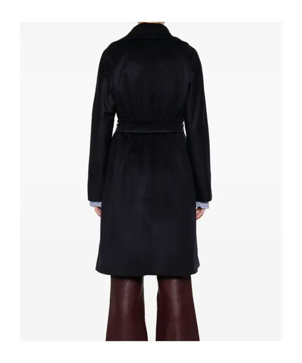 Max Mara Long Sleeved Coat - Blue