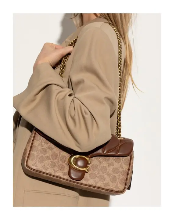 COACH Tabby Quilted Shoulder Bag - Brown