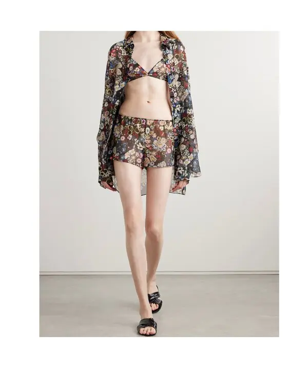 Khaite Patterned Bra