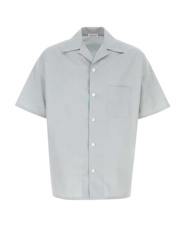 Alexander McQueen Logo Printed Buttoned Shirt