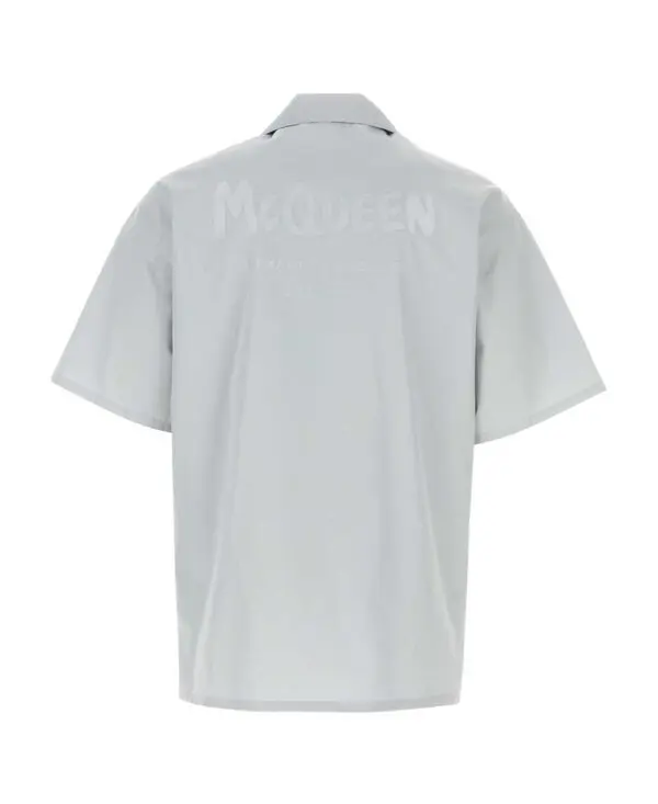 Alexander McQueen Logo Printed Buttoned Shirt