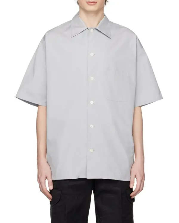 Alexander McQueen Logo Printed Buttoned Shirt