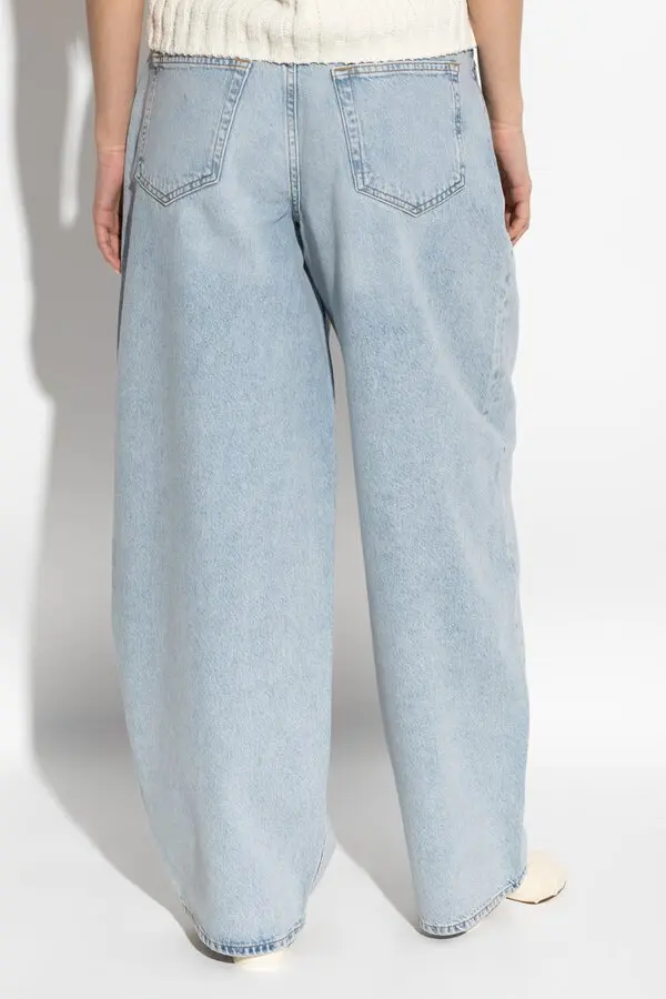 SAMSOE SAMSOE Samsøe Samsøe Wide Leg Jeans - Light Blue