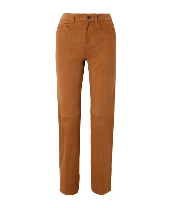 BLAZÉ MILANO Casual Pants With Belt Loops - Tan