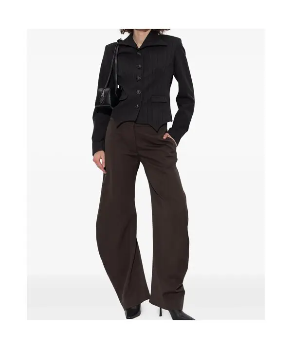 AVAVAV Petite Pinstripe Fitted Jacket